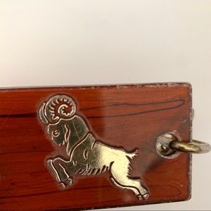 Vintage | Accessories | Vintage Aries Key Chain | Poshmark
